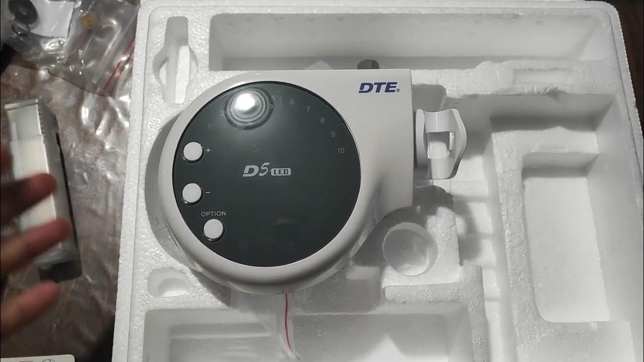 UNBOXING Y REVISADO Cavitrón DTE D5 LED - YouTube