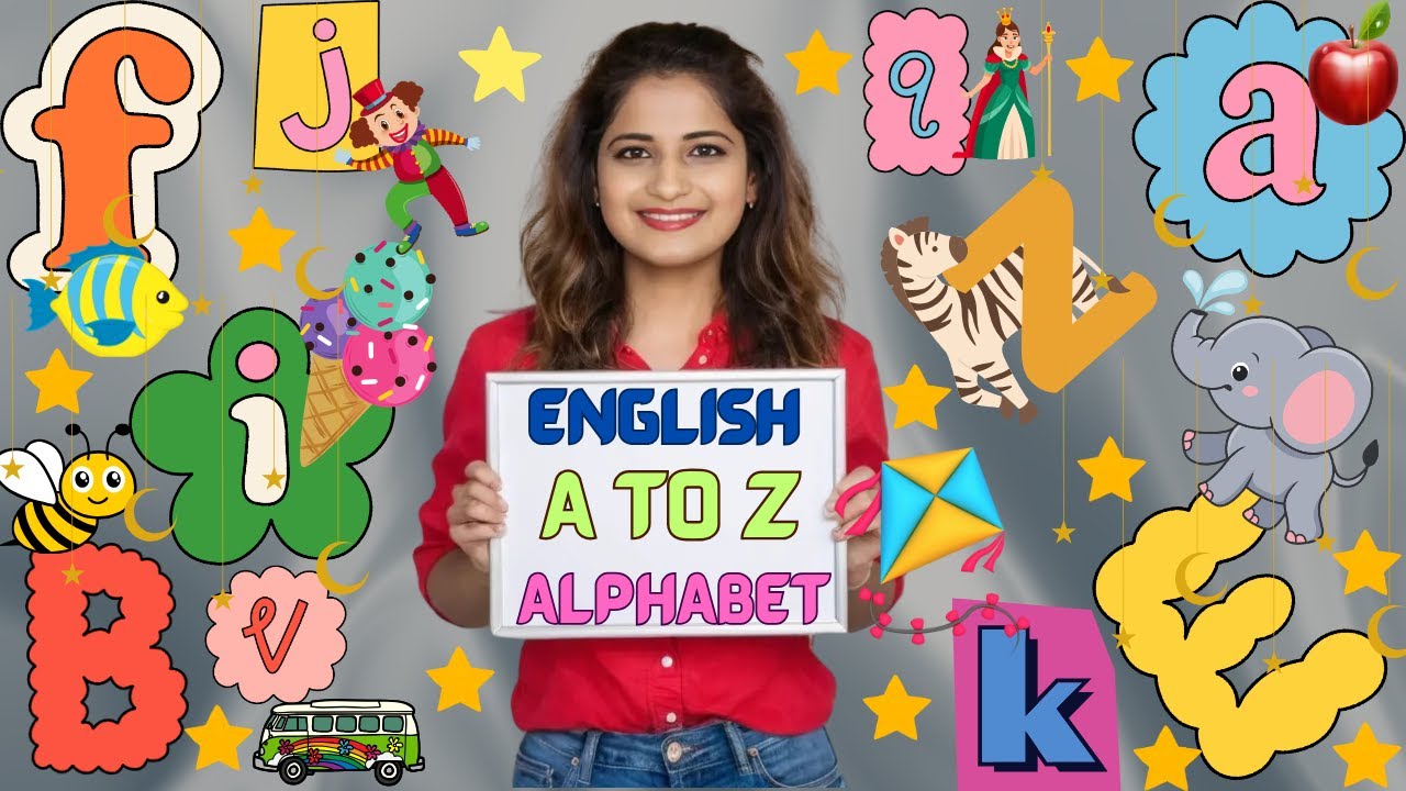 Learn ABCs with Animated Characters | English Vocabulary for Kids | ABC ...