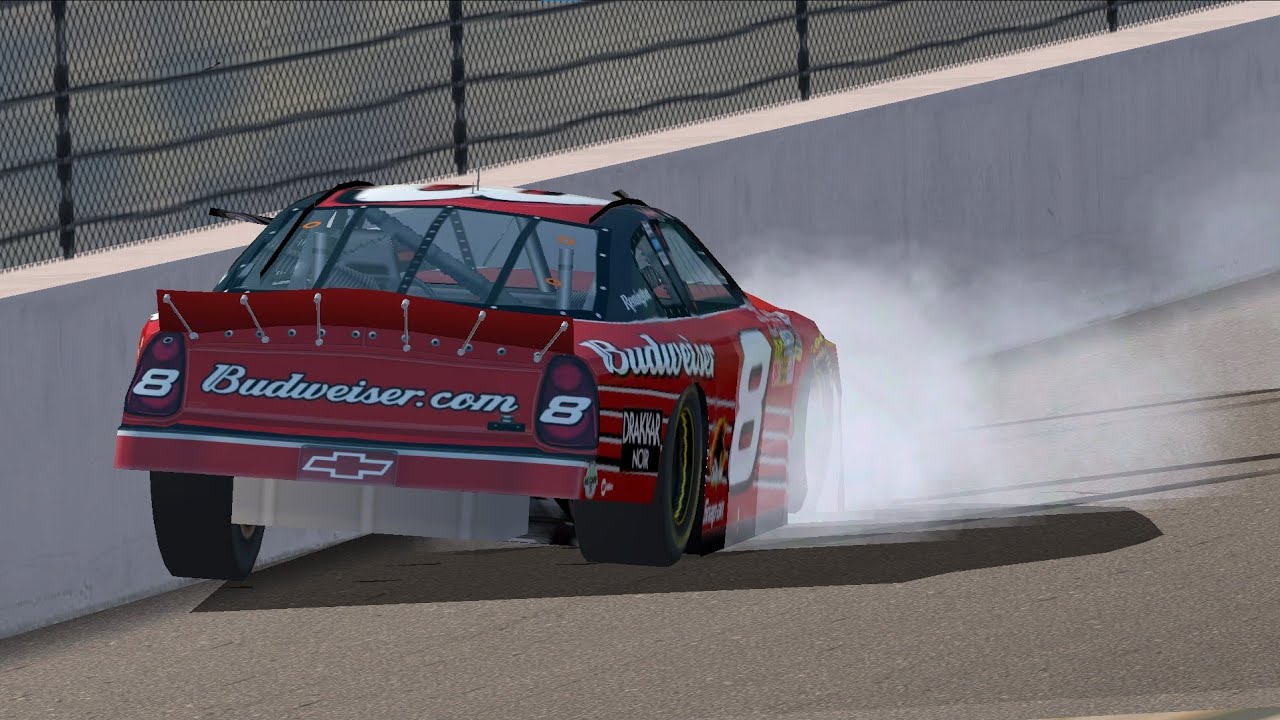Dale Earnhardt Jr 2002 California NAPA Auto Parts 500 Crash - NR2003 ...