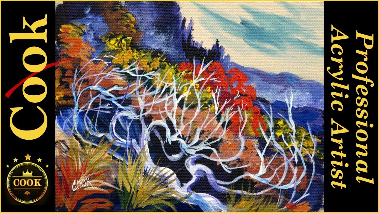 Who Wants to Paint like a Master? Acrylic Landscape with Ginger Cook ...