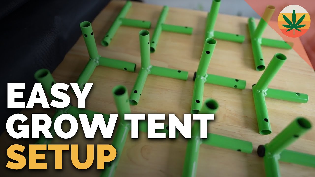EASY GROW TENT SETUP - FIND THE BEST GROW TENT FOR YOU! - YouTube