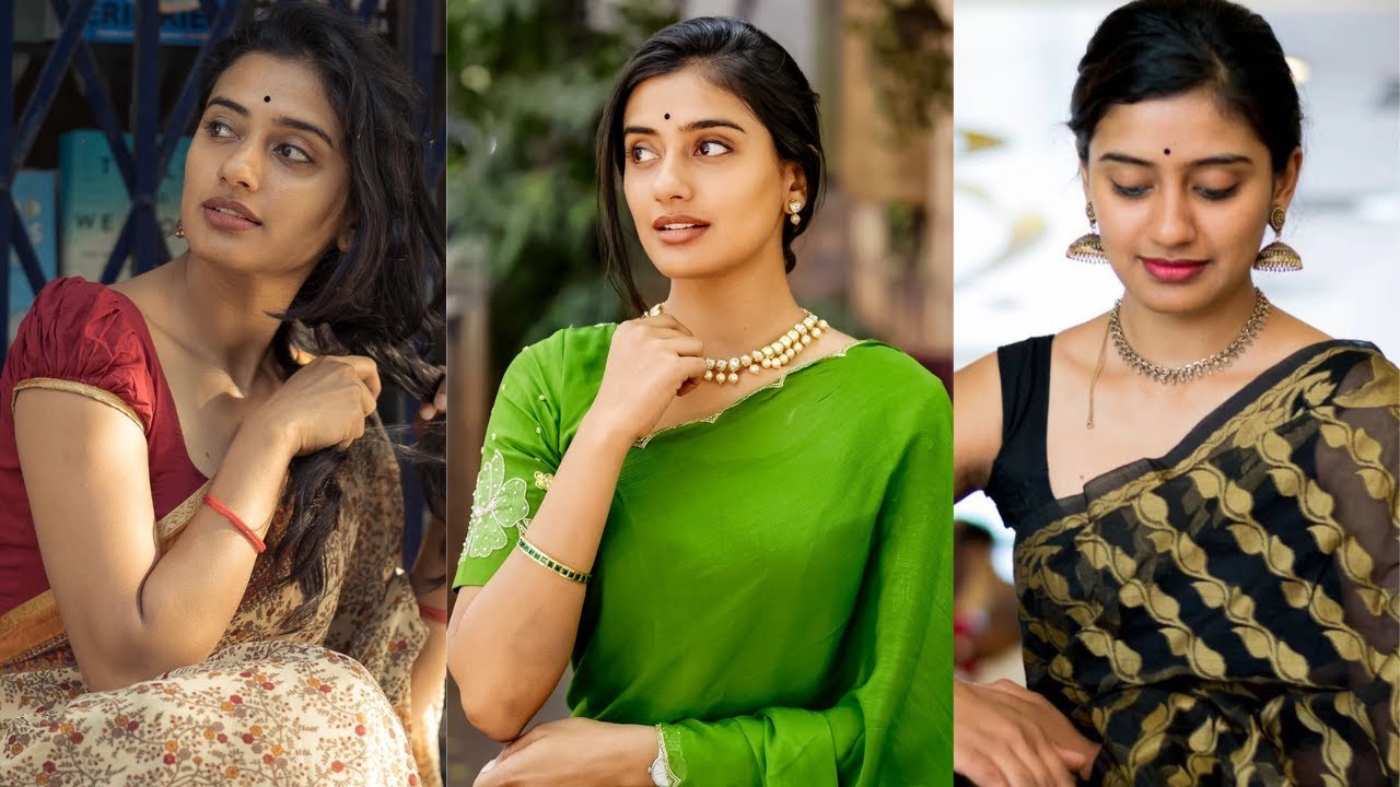 Sushmitha Bhat gorgeous beauty splendid looks #trending - YouTube