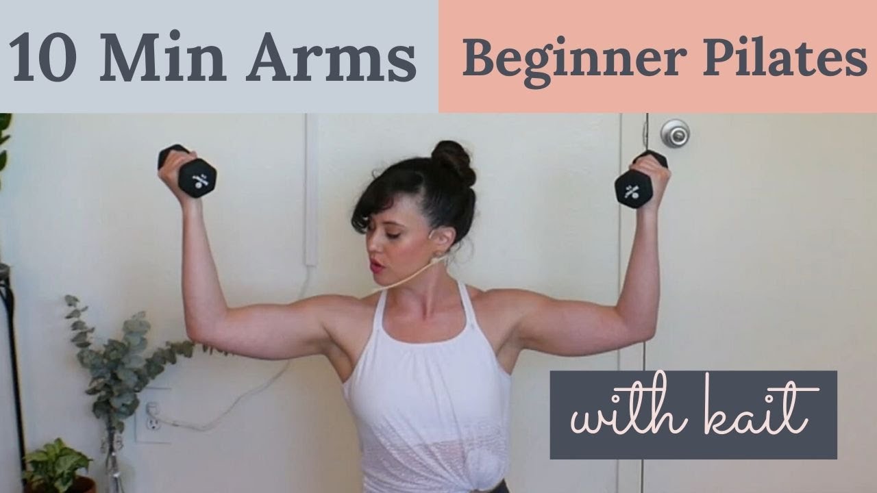 Short Pilates Arm Workout | 10 minute Pilates with Weights - YouTube