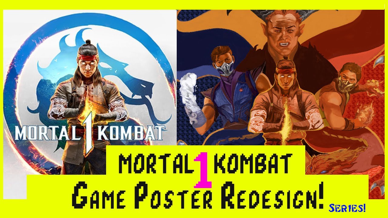 MK1 Poster redesign - YouTube