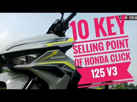 2023 The All New Honda Click 125 v3 The Ultimate Game Changer 10 key ...