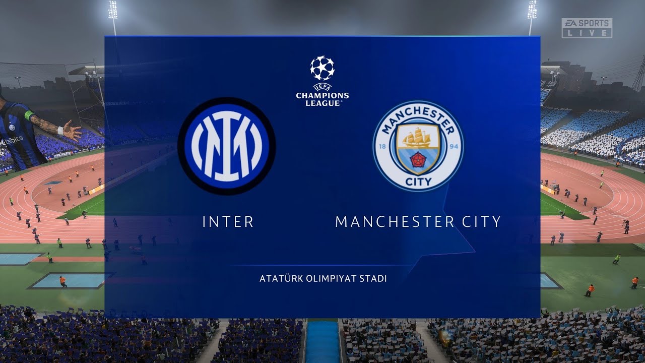 UCL Final 2023 Inter milan vs Manchester City - YouTube