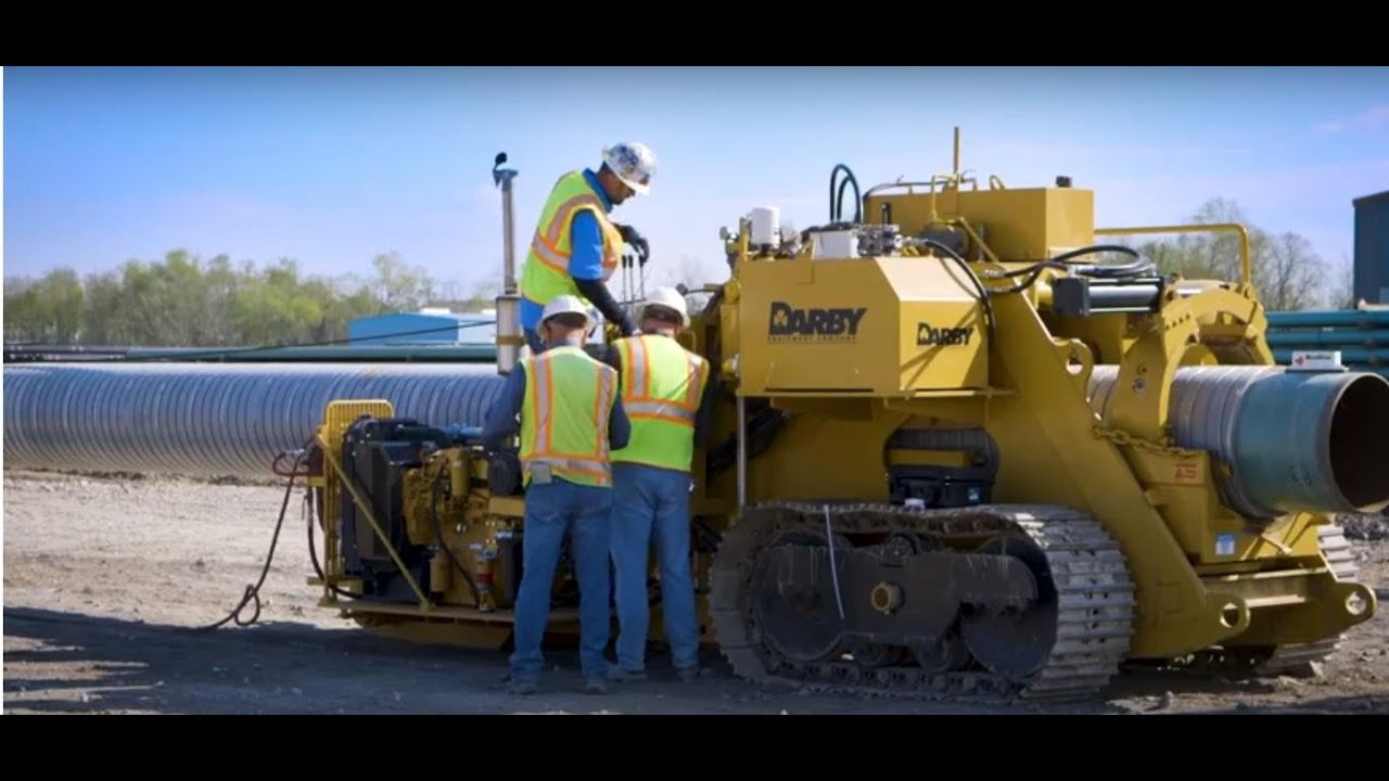 Shawcor Rock Jacket Pipe Bending with Darby - YouTube