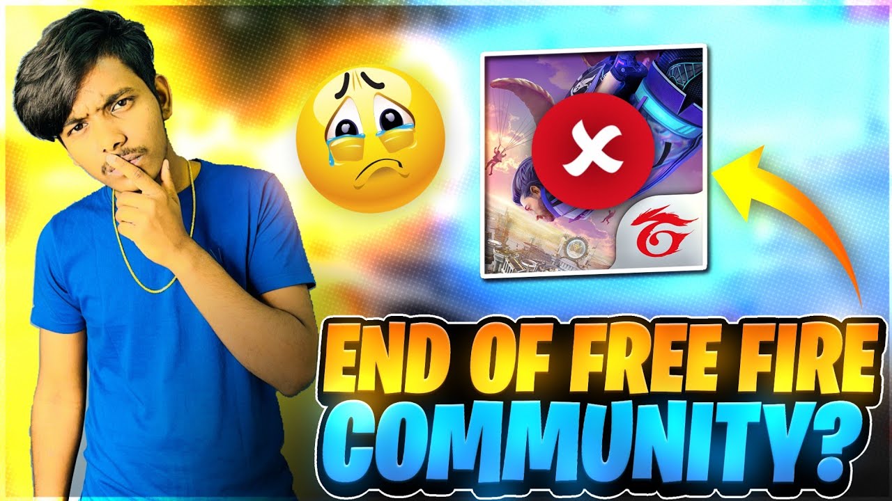End Of Free Fire Community🥲|| Garena Free Fire Max - YouTube
