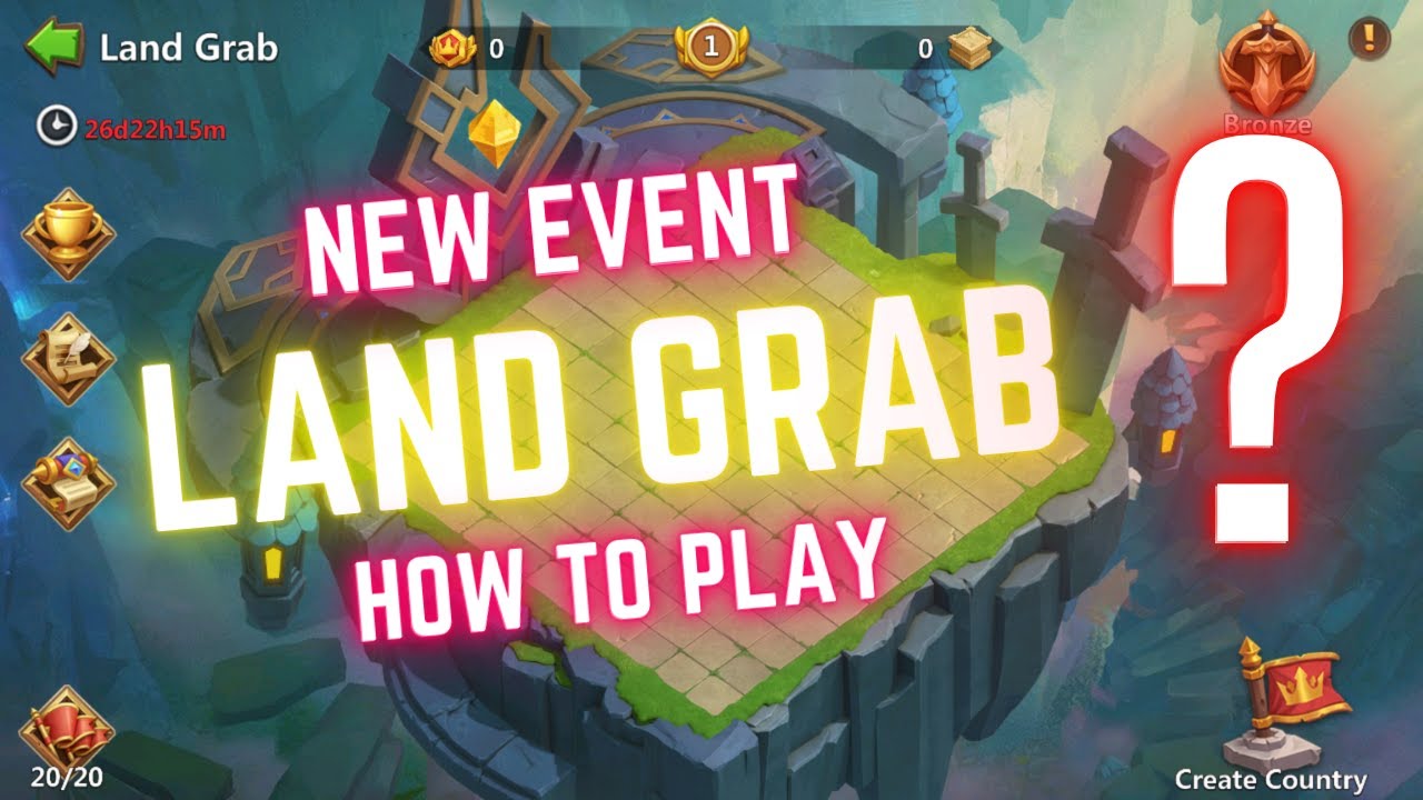 LAND GRAB🎭NEW MODE 🎭CASTLE CLASH - YouTube