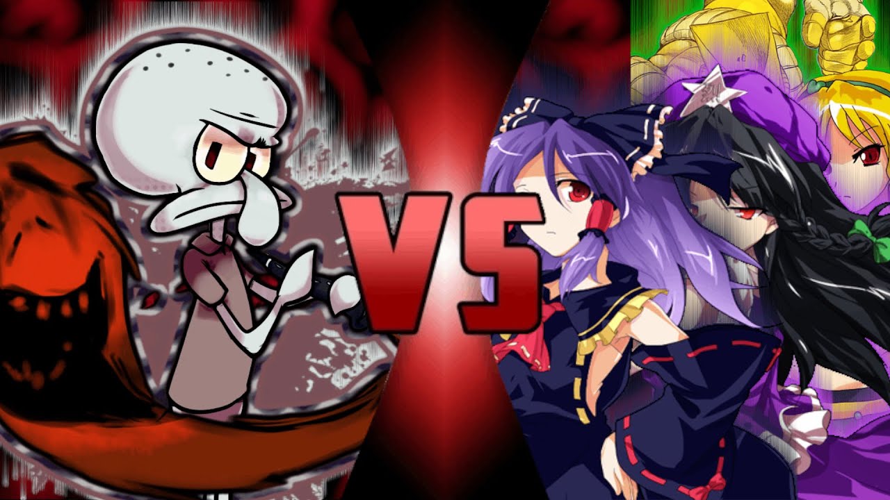 MUGEN: Giygas & Joe VS Meimu, Lie Meiling & Sakuya Brando - YouTube