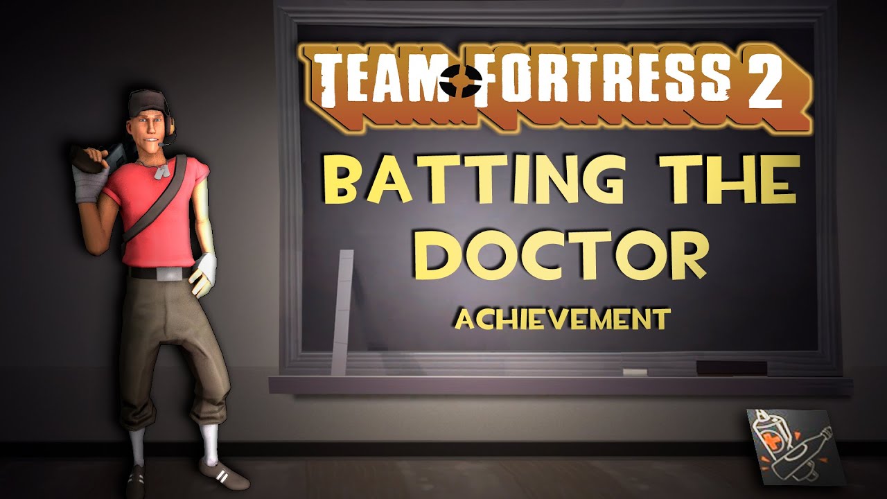 [Achievement Hunter] Batting the Doctor Trophy (Scout) | Team Fortress ...