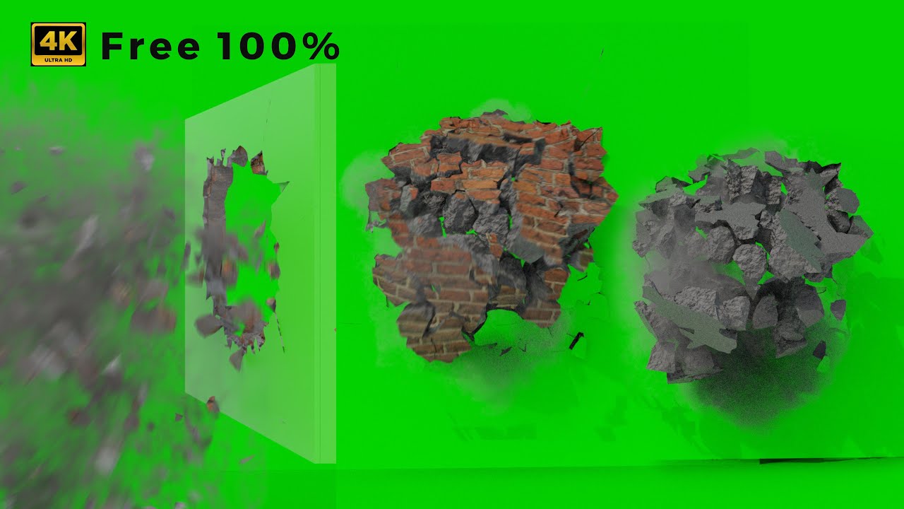 Level Up Your VFX Game with These VFX stock Footages Wall Destruction ...