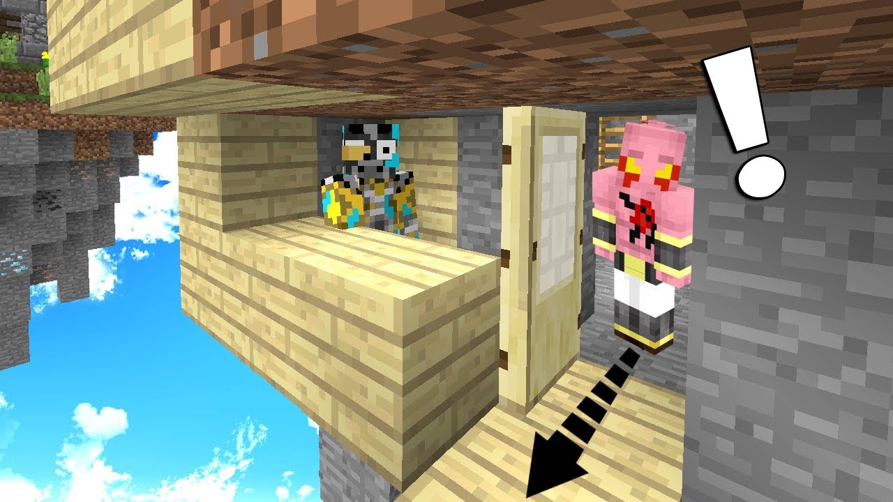 ESCONDITE EN PUERTAS SECRETAS EN MINECRAFT - YouTube