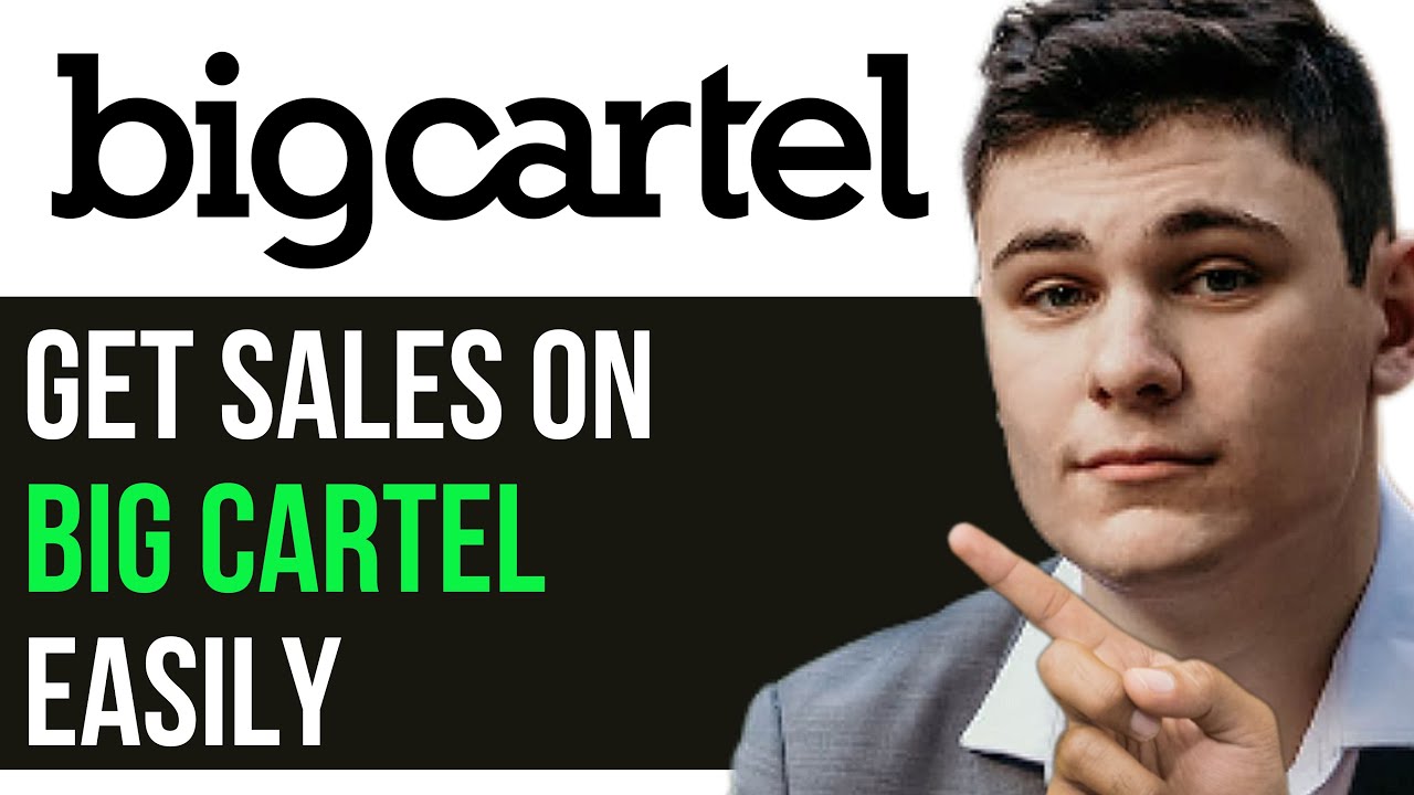 HOW TO GET SALES ON BIG CARTEL EASILY 2024! (FULL GUIDE) - YouTube