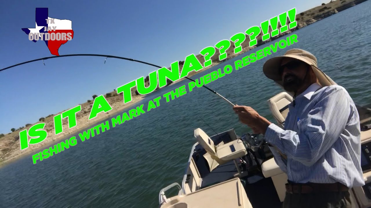 Did he catch a TUNA???? Fishing for Walleye on the Pueblo Reservoir ...