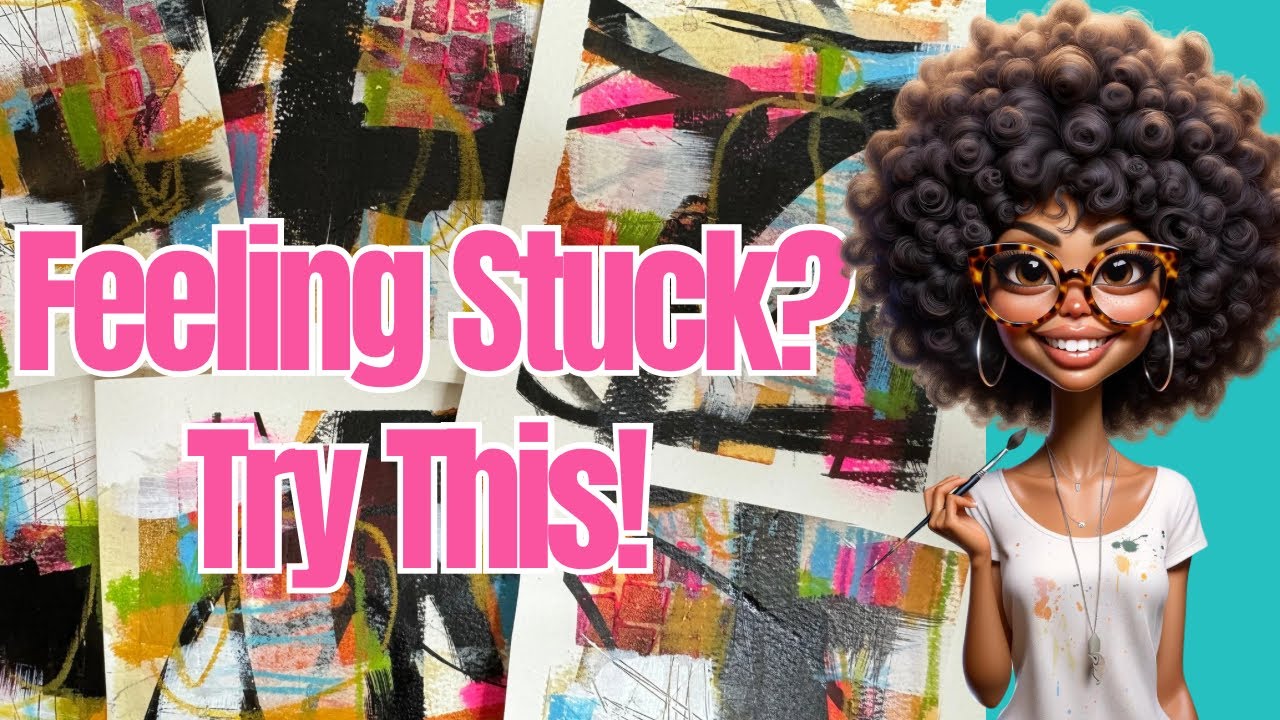 How To Create 6 Unique Pieces of Art From One Sheet Of Paper! - YouTube