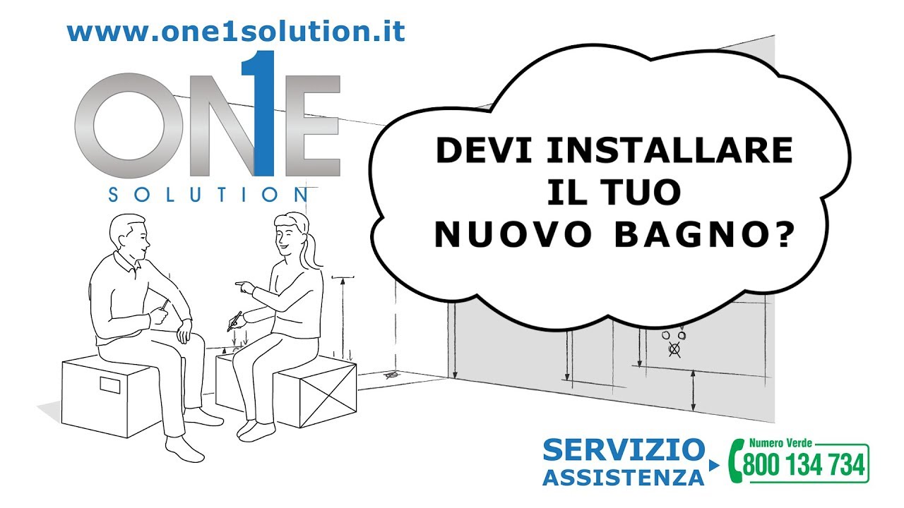 ONE SOLUTION GROUP • INSTALLAZIONE BAGNO - YouTube