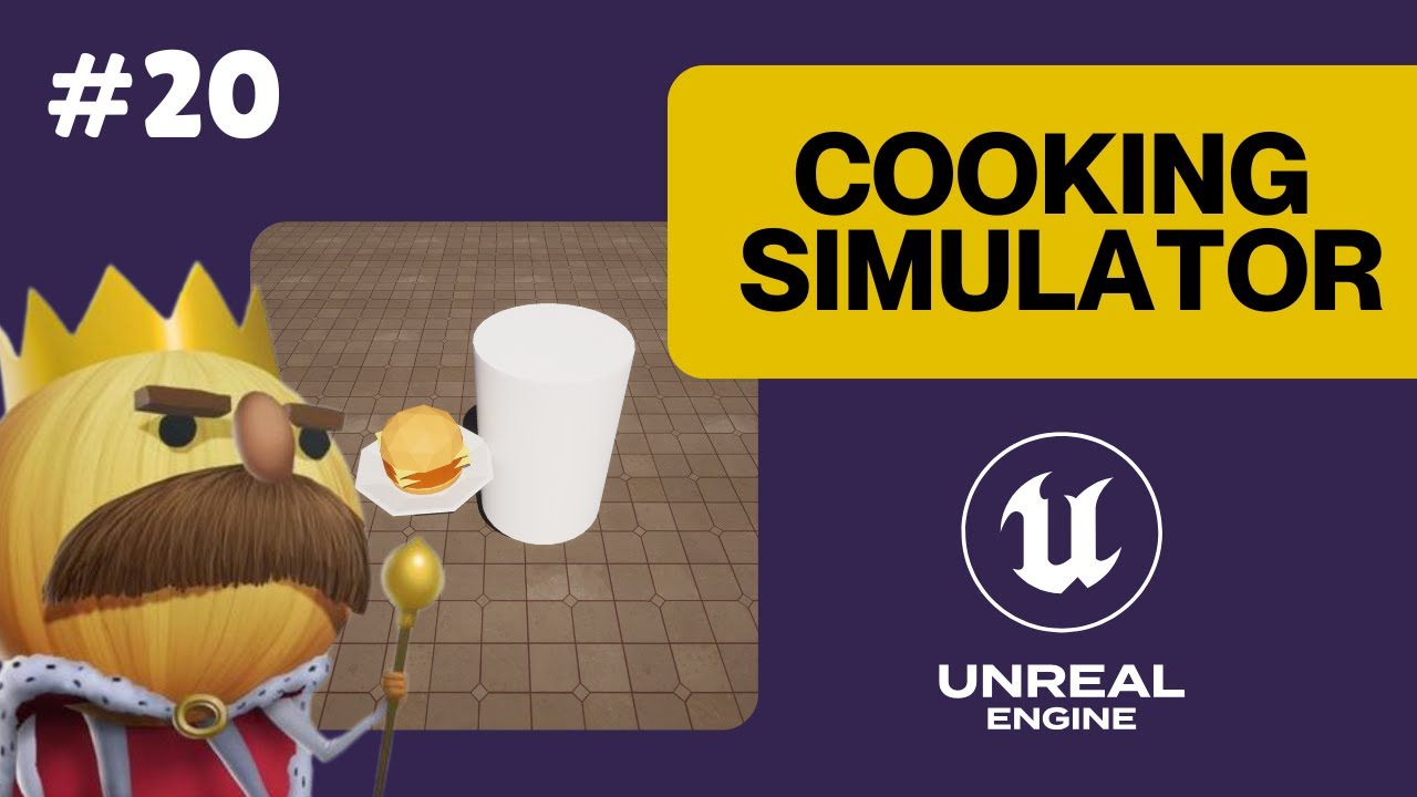 Cooking Simulator EP.20 - Burger Part 2 of 2 - UNREAL ENGINE 5.5 - YouTube