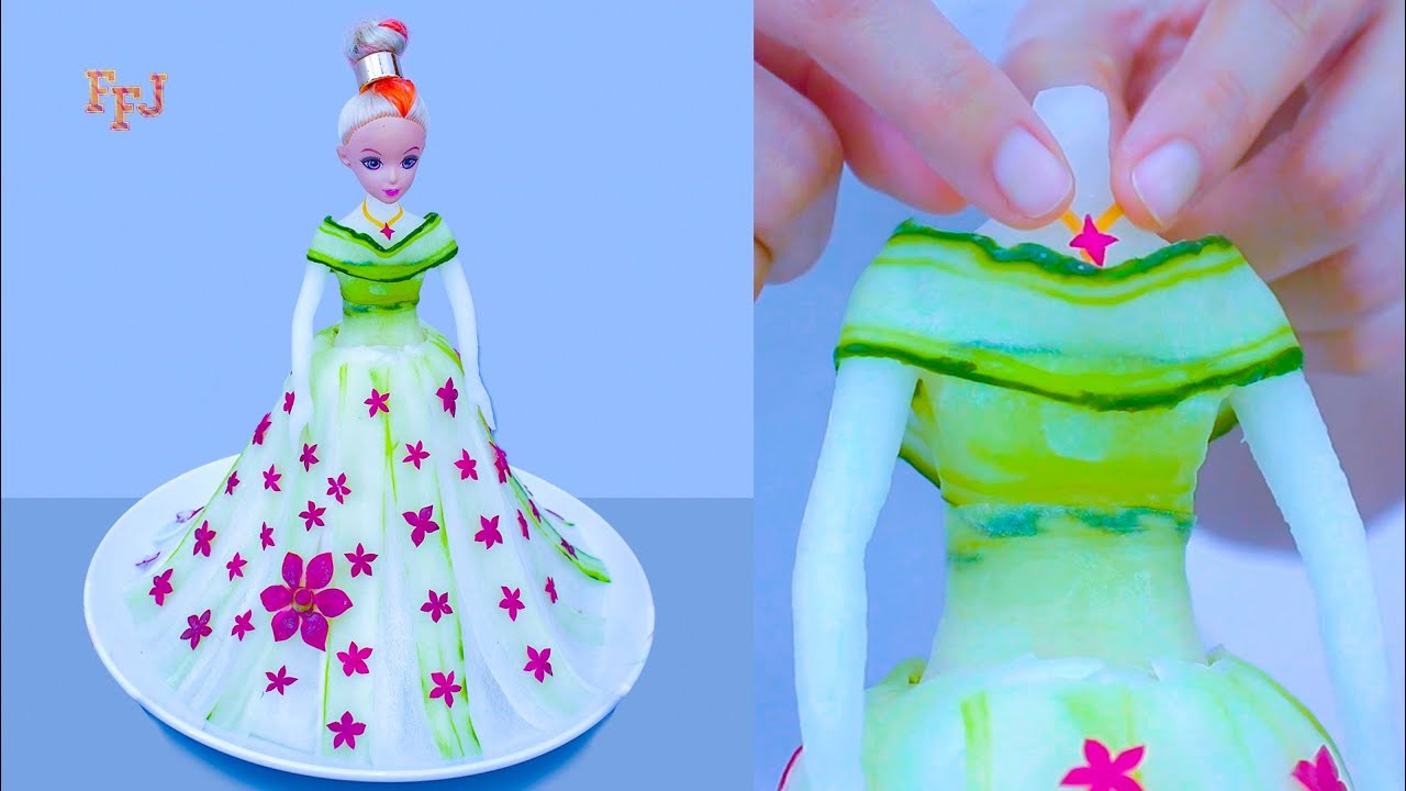 5 Beautiful Vegetable Arts Of Creative Designs & Decorations - YouTube