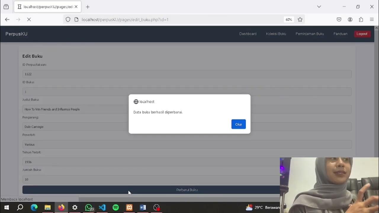 TUGAS PROJECT AKHIR - PEMROGRAMAN WEB - YouTube