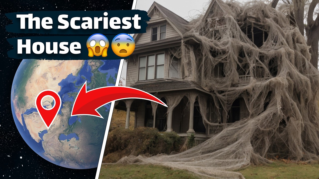 The Most Scary House 🏠 on Google Earth 🌎 and Google Maps #googleearth # ...