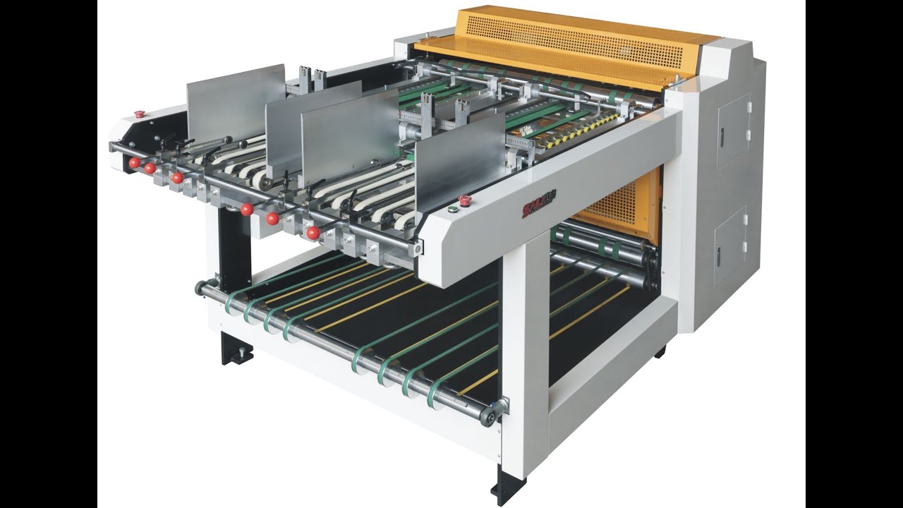 Saili Auto grooving machine KLZ 900 - YouTube