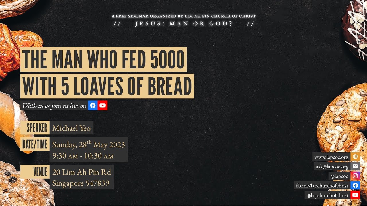 The Man Who Fed 5000 With 5 Loaves of Bread - YouTube