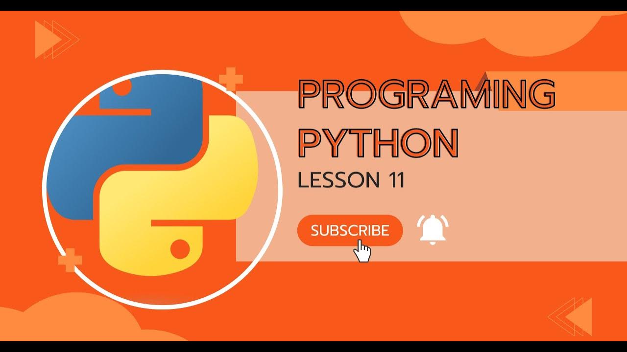 Lesson 11 Introduce simple Python Programing - YouTube
