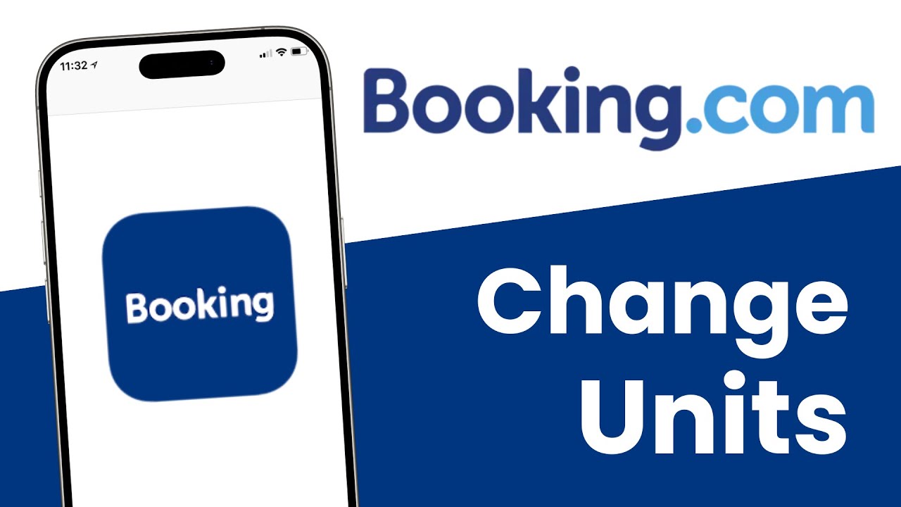 How to Change Units on Booking.com - YouTube