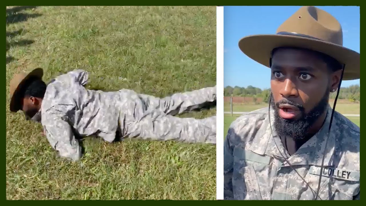 That time a crazy drill sergeant taught his soldiers how to do push ups ...