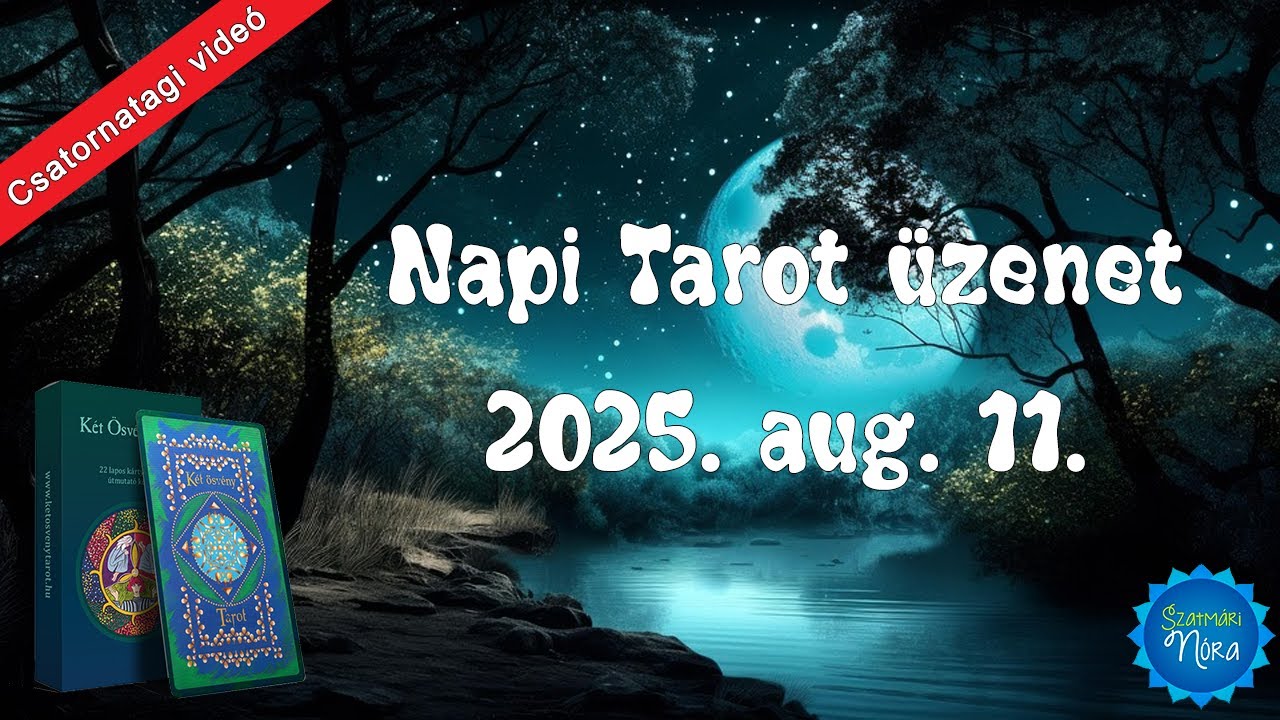 𝐇𝐄́𝐓𝐅𝐎̋𝐈 𝐓𝐚𝐫𝐨𝐭 𝐮̈𝐳𝐞𝐧𝐞𝐭: Ami bent eldől, az kint megvalósul. | 2025. augusztus 11. - YouTube