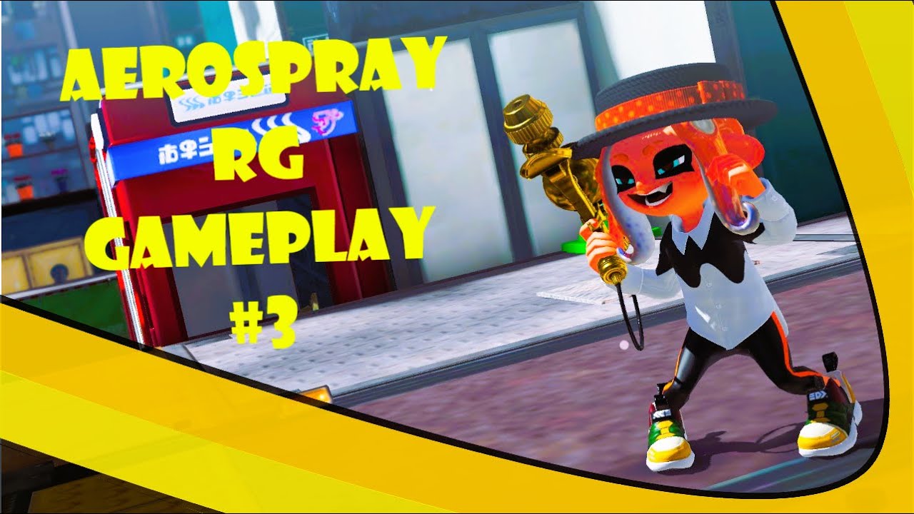 Aerospray RG Gameplay #3 - Splatoon 3 | Anarchy Battle (TC) - YouTube