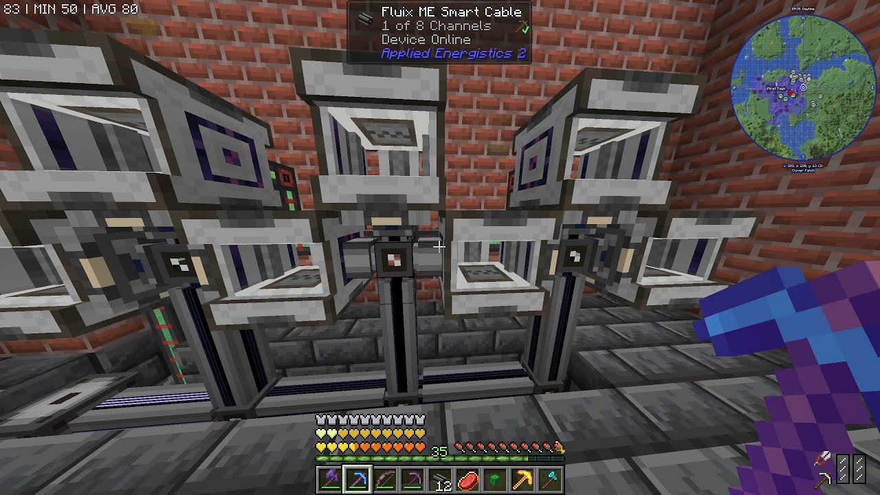 ATM9: 18 - Full on autocrafting (Minecraft) - YouTube