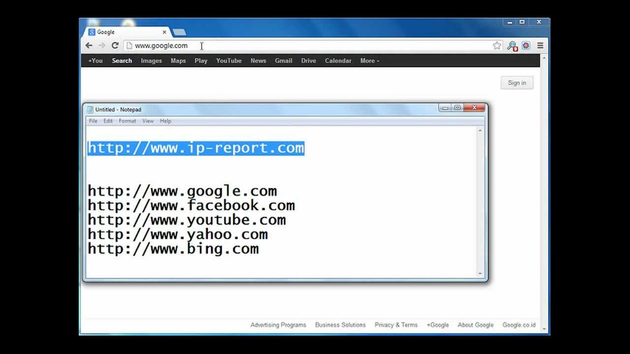 Bulk Check IP Address - YouTube