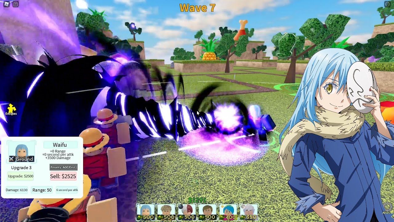 5 Star Rimuru Showcase on All Star Tower Defense - YouTube