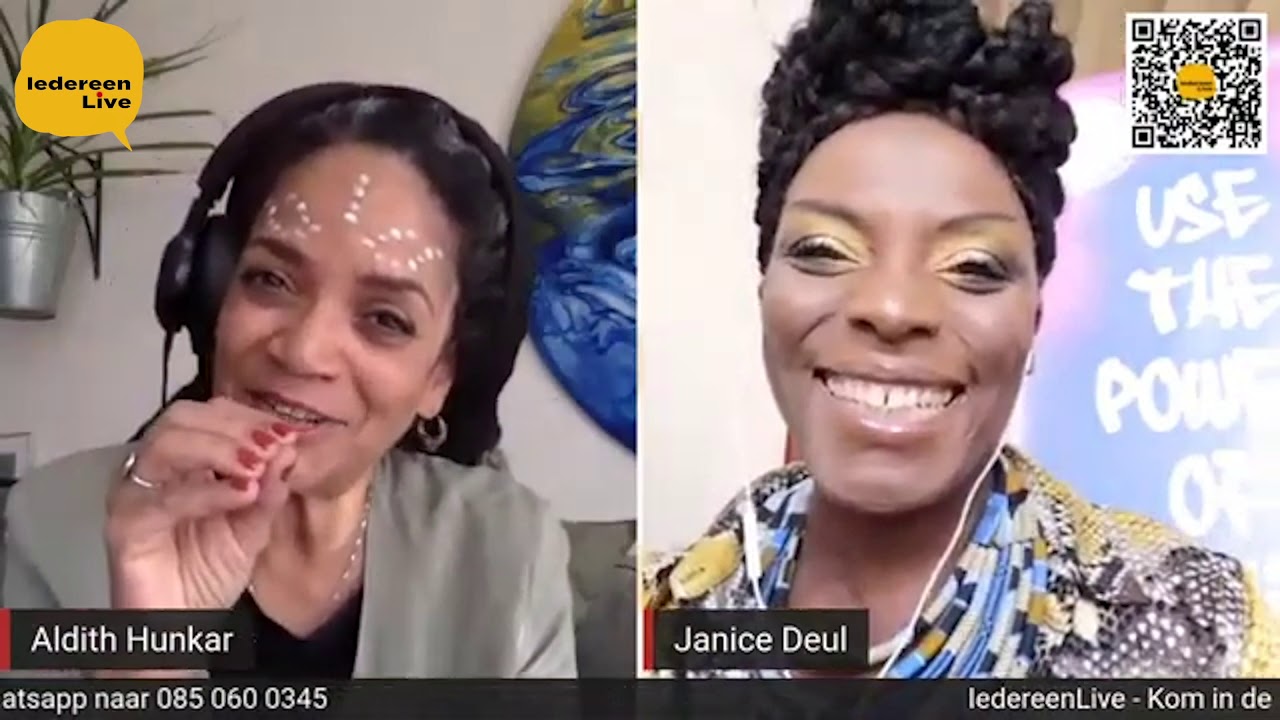 IedereenLive 19-05-20 | Aldith Hunkar in gesprek met fashion activist ...