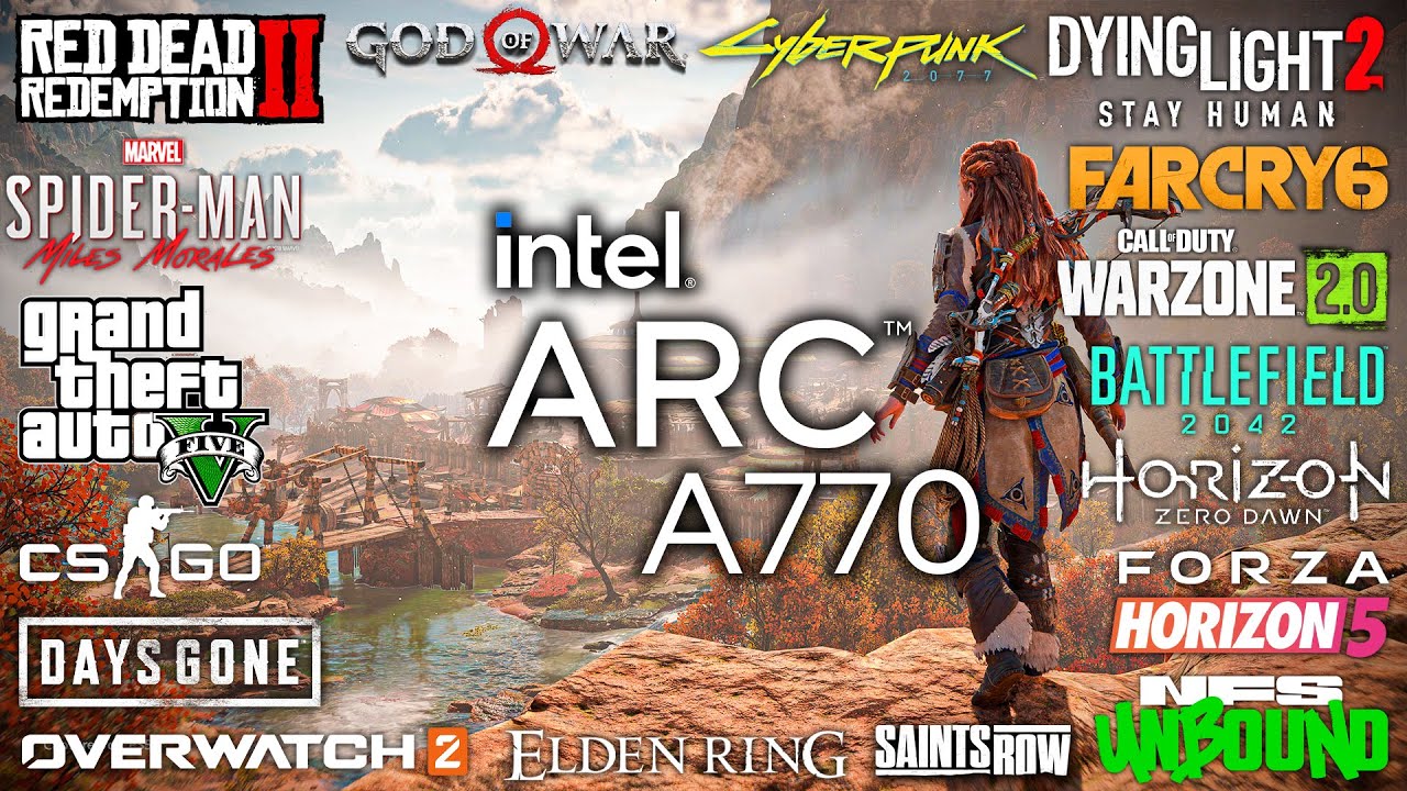 Intel ARC A770 (PCIE 3.0) - Test in 27 Games - YouTube