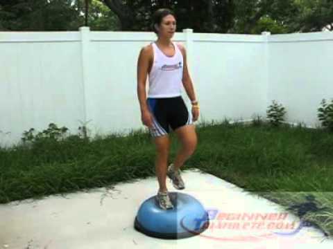 BOSU Step-Up - YouTube