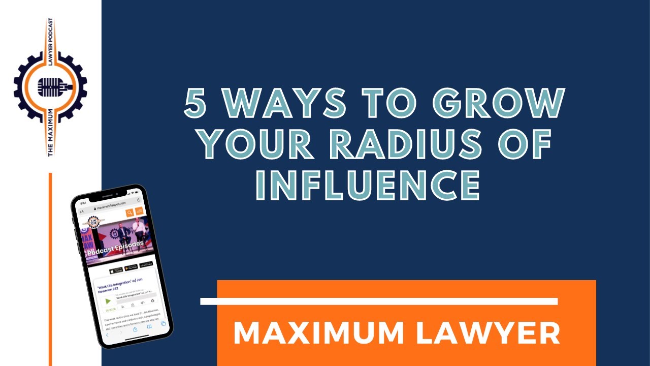 5 Ways to Grow Your Radius of Influence w/ Morris Lilienthal 420 - YouTube
