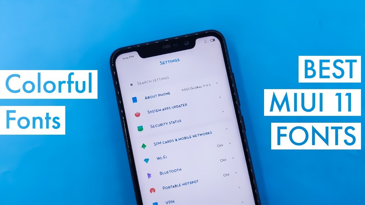 Miui 11 | Best 5 Fonts For February 2020 | Most Awaited Miui 11 Fonts ...