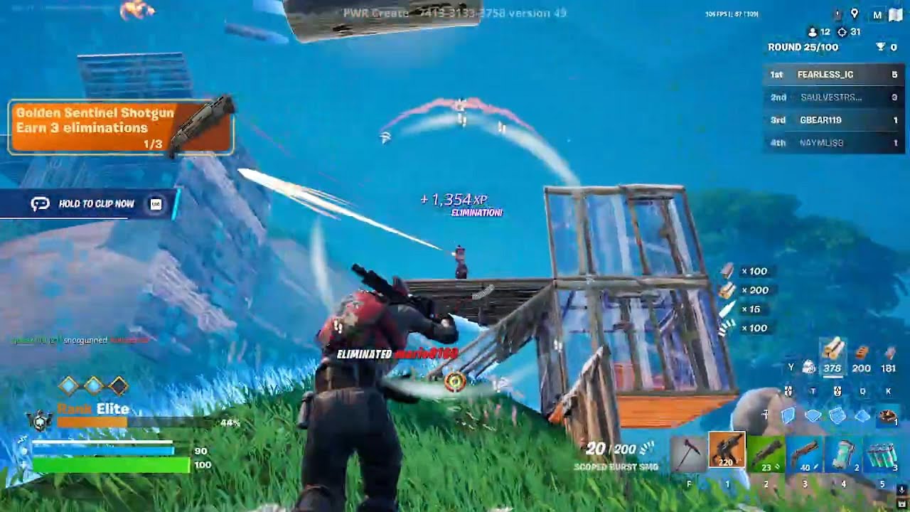 I am playing Fortnite endless zone war - YouTube