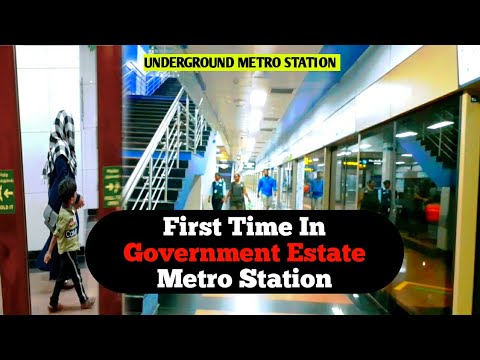 Chennai Underground Metro Station | First Time Journey From Government ...
