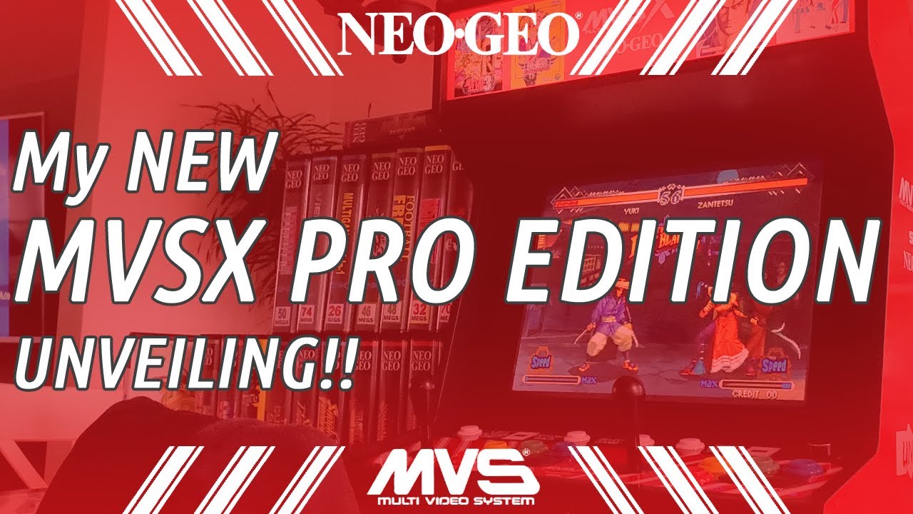 In the Arcade - Unveiling the MVSX PRO EDITION!! - YouTube