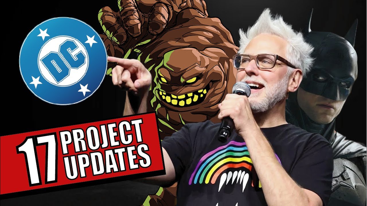 BREAKING NEWS! 17 DC STUDIOS UPDATES BY JAMES GUNN—THE BATMAN, NEW ...