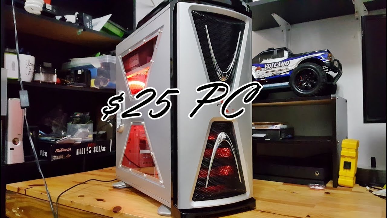 Amazing $25 old gaming pc find! - YouTube
