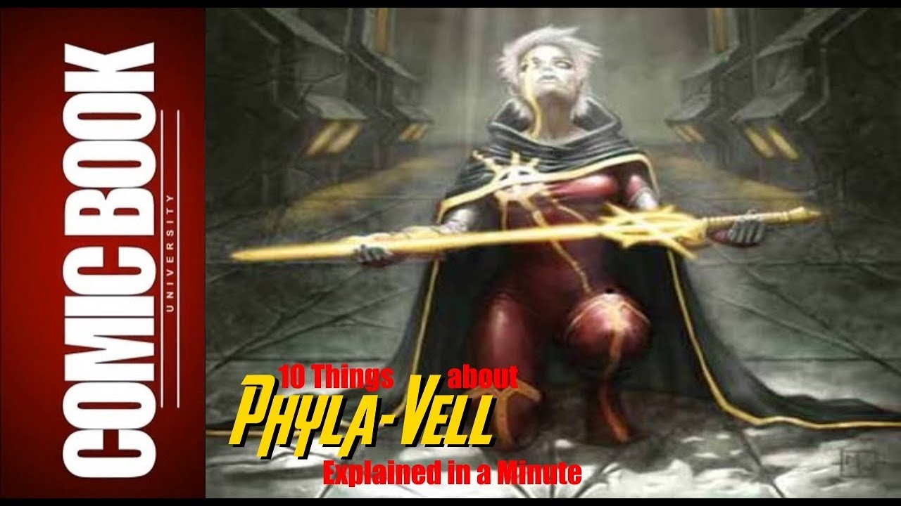 10 Things about Phyla-Vell (Explained in a Minute) | COMIC BOOK UNIVERSITY - YouTube