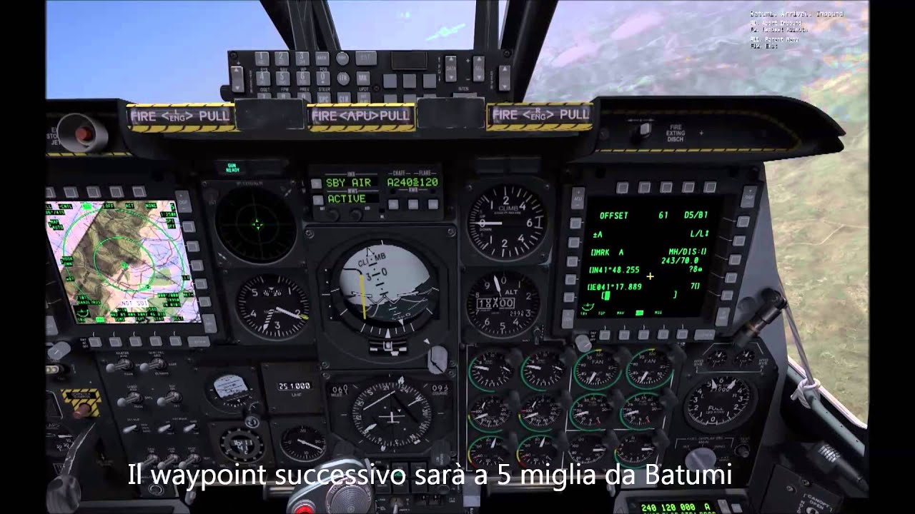 [DCS World] - CDU/Flight plan training A10C - YouTube