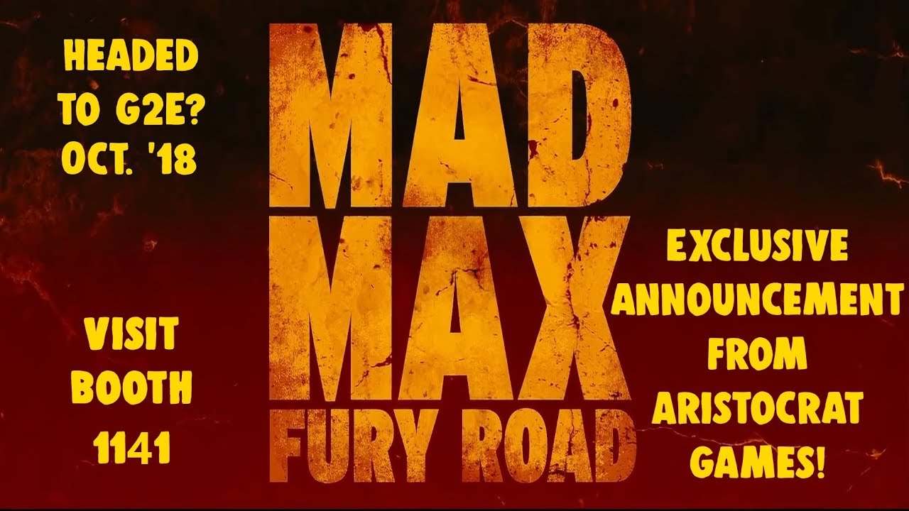 Aristocrat Mad Max Fury Road Slot Machine Exclusive Announcement See it ...