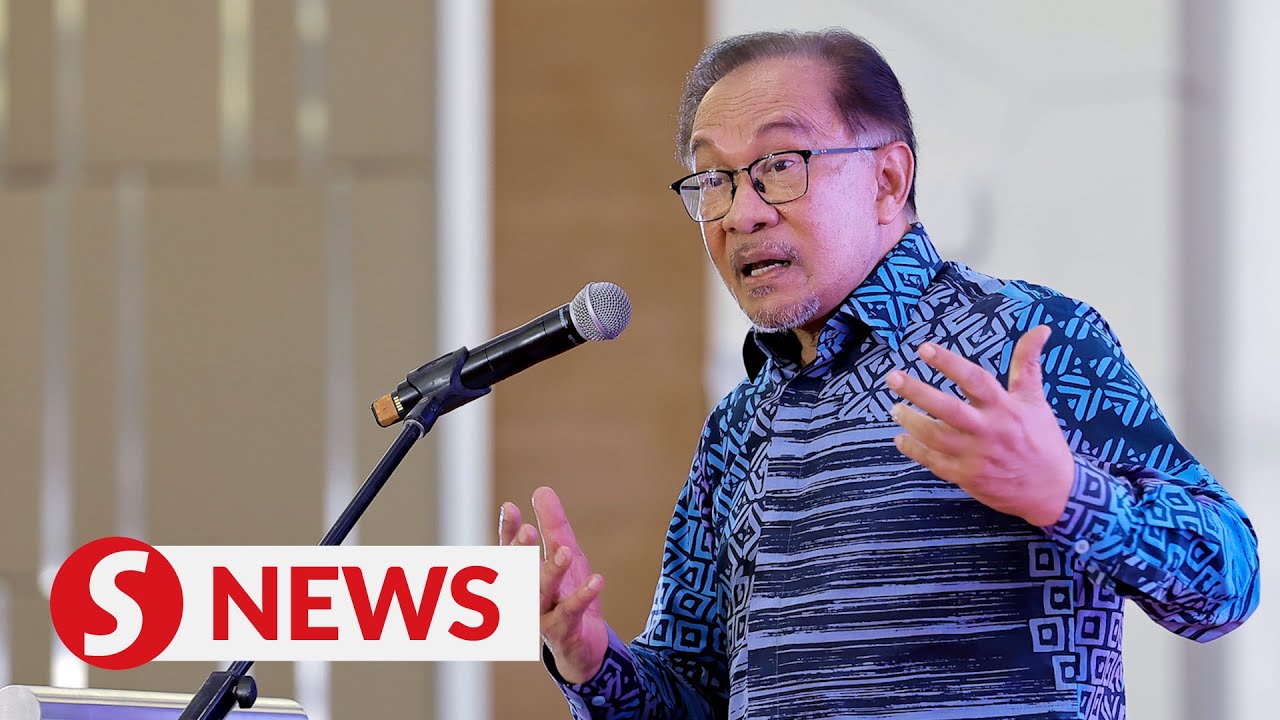 Don't win by 'shouting or screaming' against others, says Anwar - YouTube