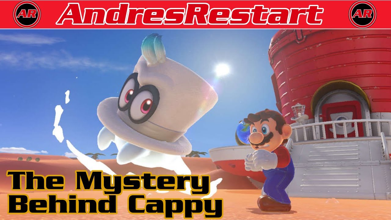 The Mystery Behind Cappy In Super Mario Odyssey - YouTube